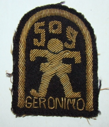 509th PIB Little Man in the Door Beret Patch