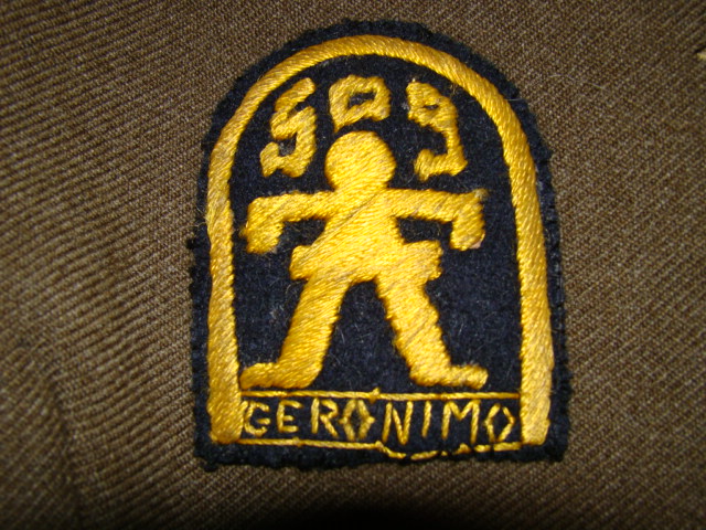 509th PIB Little Man in the Door Beret Patch