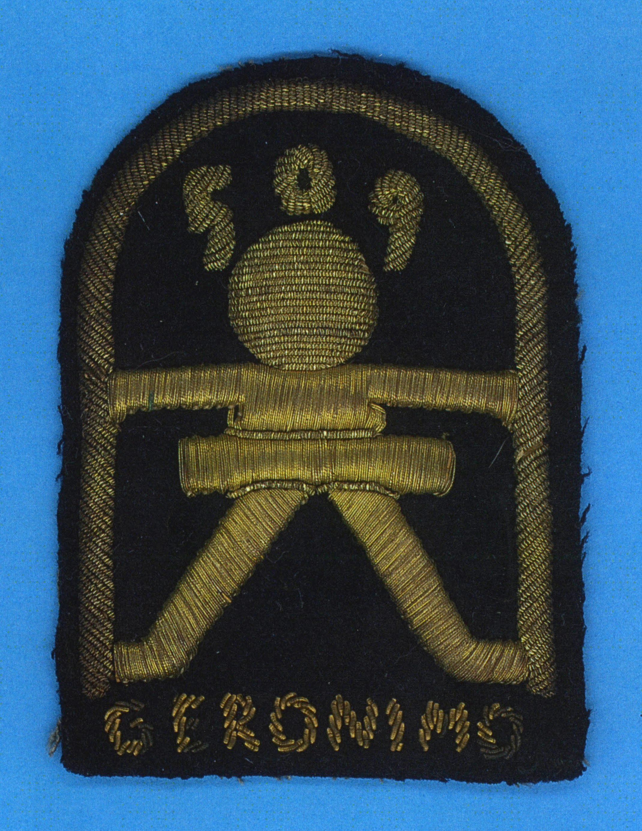 509th PIB Little Man in the Door Jacket Patch